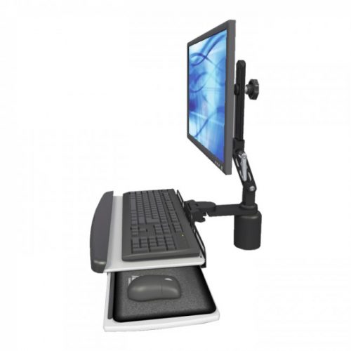 Ultra 510 Desk Mount Monitor & Keyboard Arm – ErgoMounts